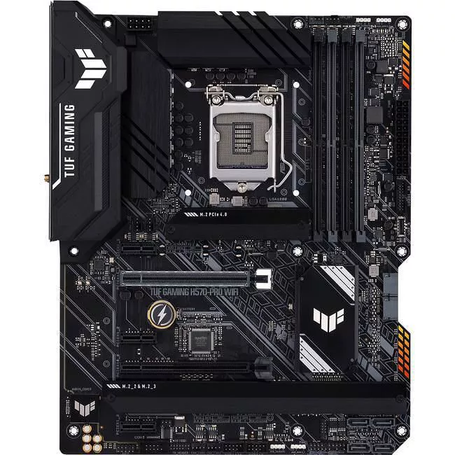 ASUS TUF GAMING H570-PRO WIFI Desktop Motherboard - Intel H570 - Socket LGA-1200 - ATX | Exxact